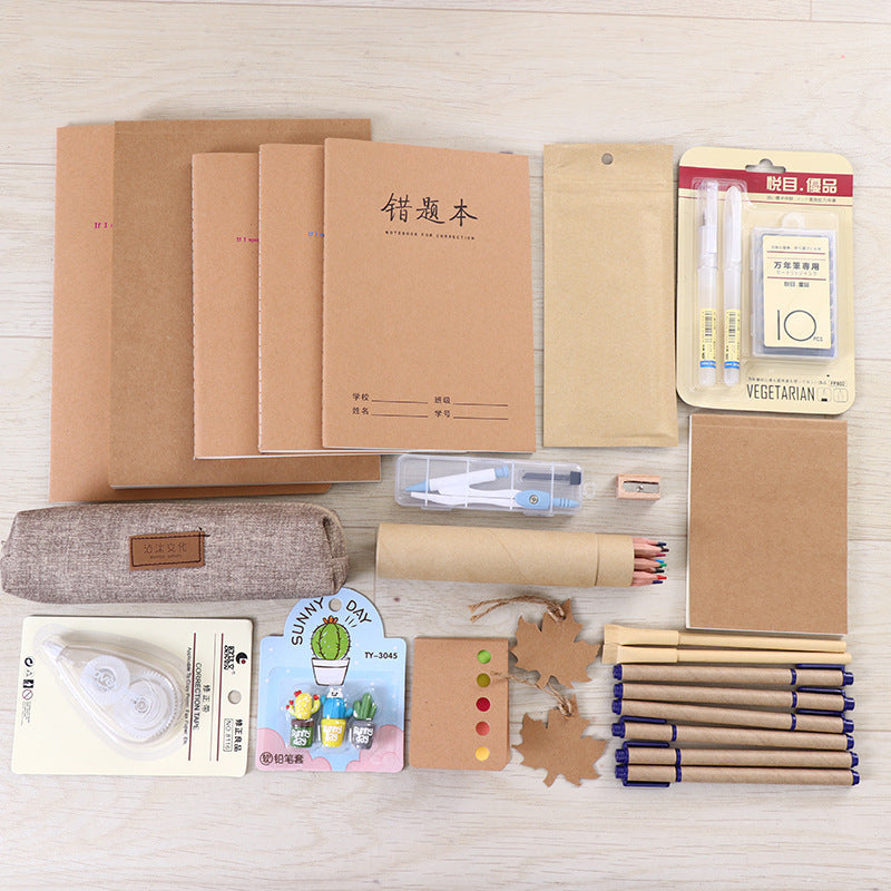 Log Series Stationery Set High School And Elementary School Students L ...
